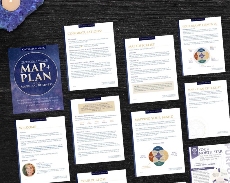 Map + Plan Your Magickal Business Budget-friendly Business Strategy ...