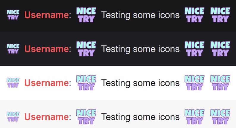 Twitch Nice Try Emote / Nice Try / Pastel / Kawaii / Streamer ...