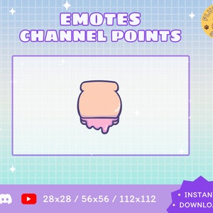 Jam Sandwich Twitch Emote / Kawaii / Streamer / Streamer Graphics - Etsy