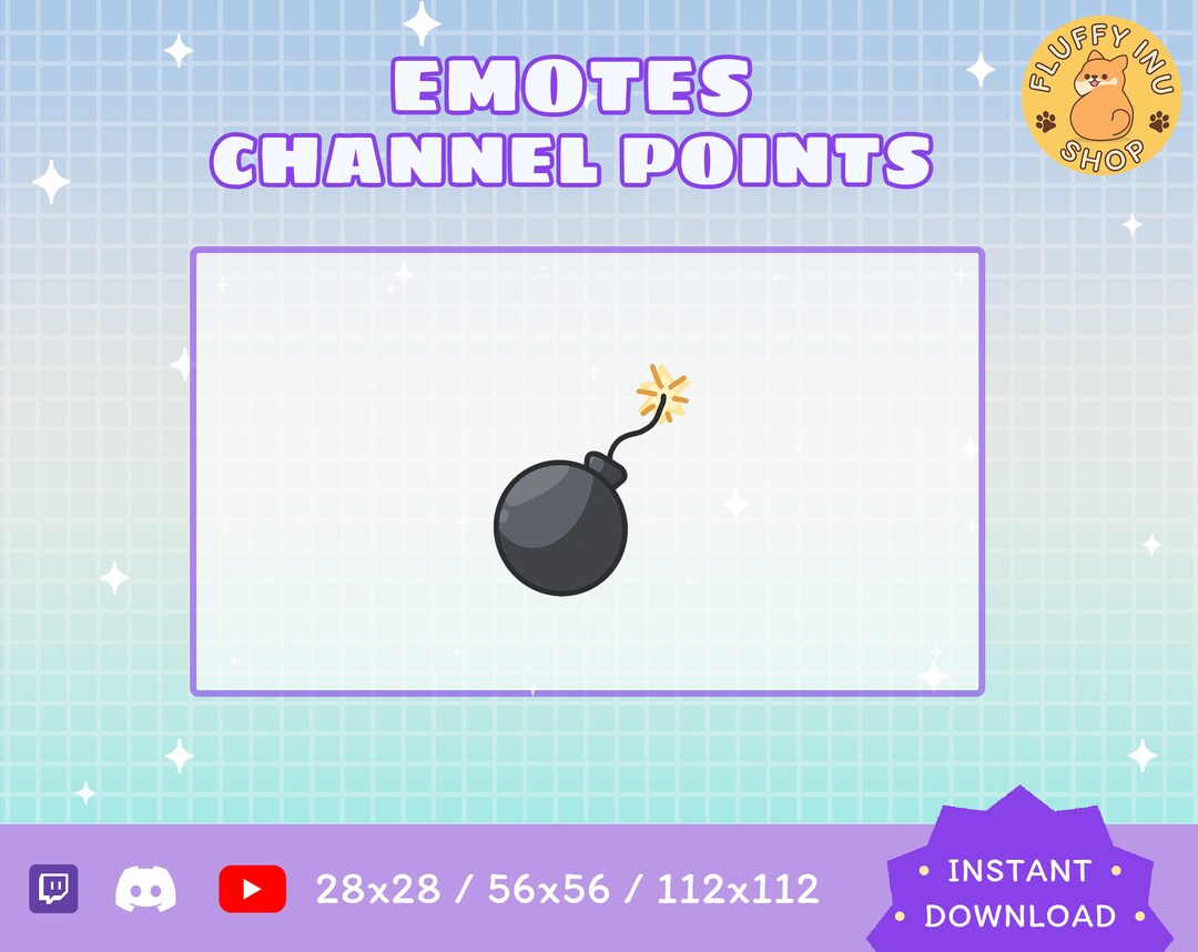 Twitch Bomb Emote / Kawaii / Streamer / Streamer Grafik - Etsy Österreich