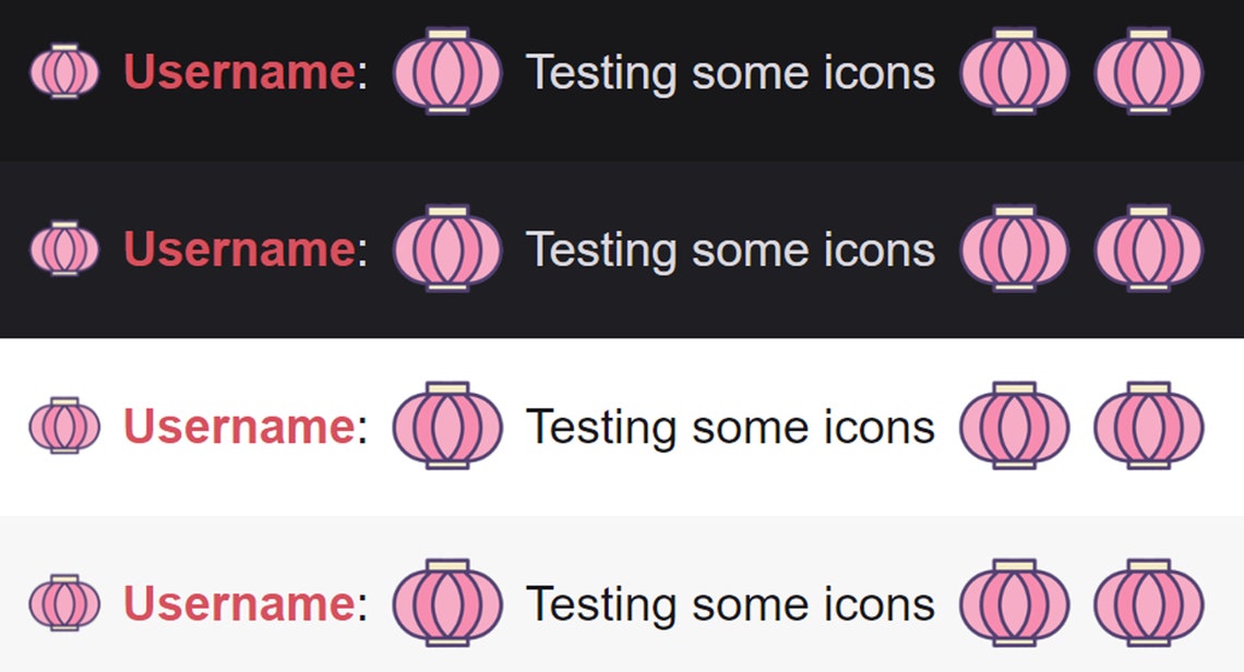 Chinese Lantern Twitch Emote / Kawaii / Streamer / Streamer Graphics - Etsy