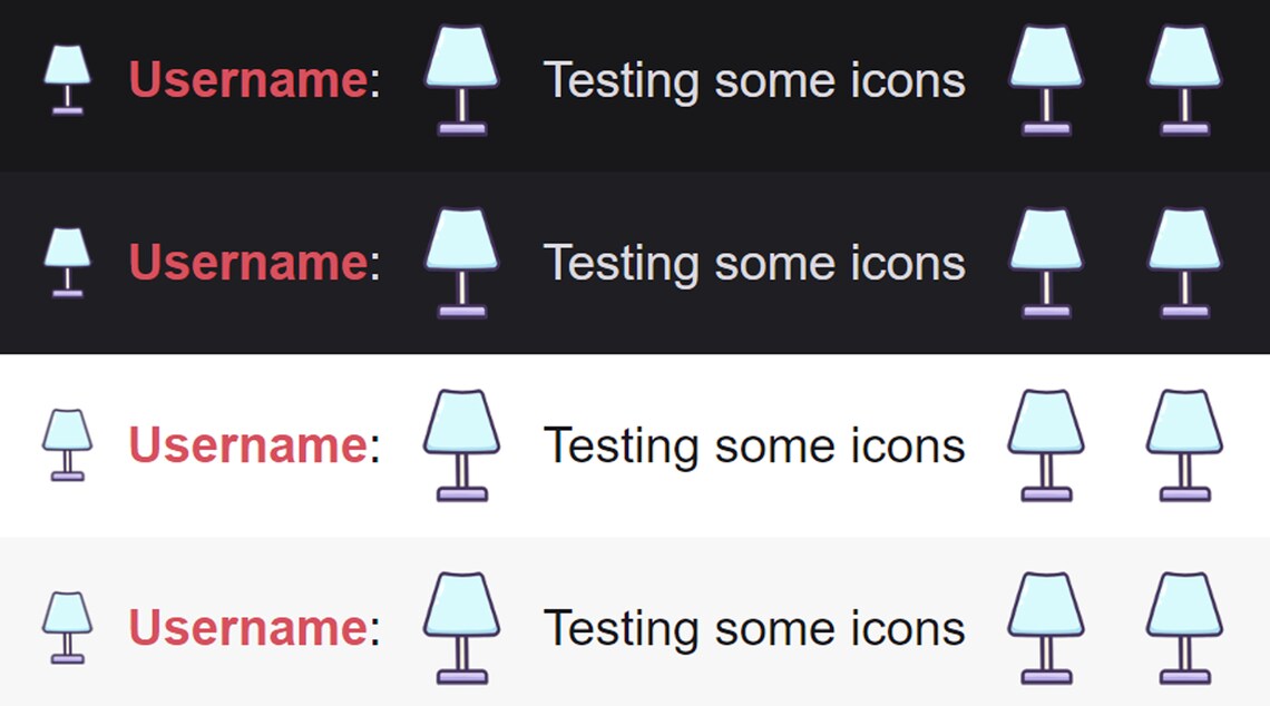 Table Lamp Twitch Emote / Kawaii / Streamer / Streamer Graphics - Etsy