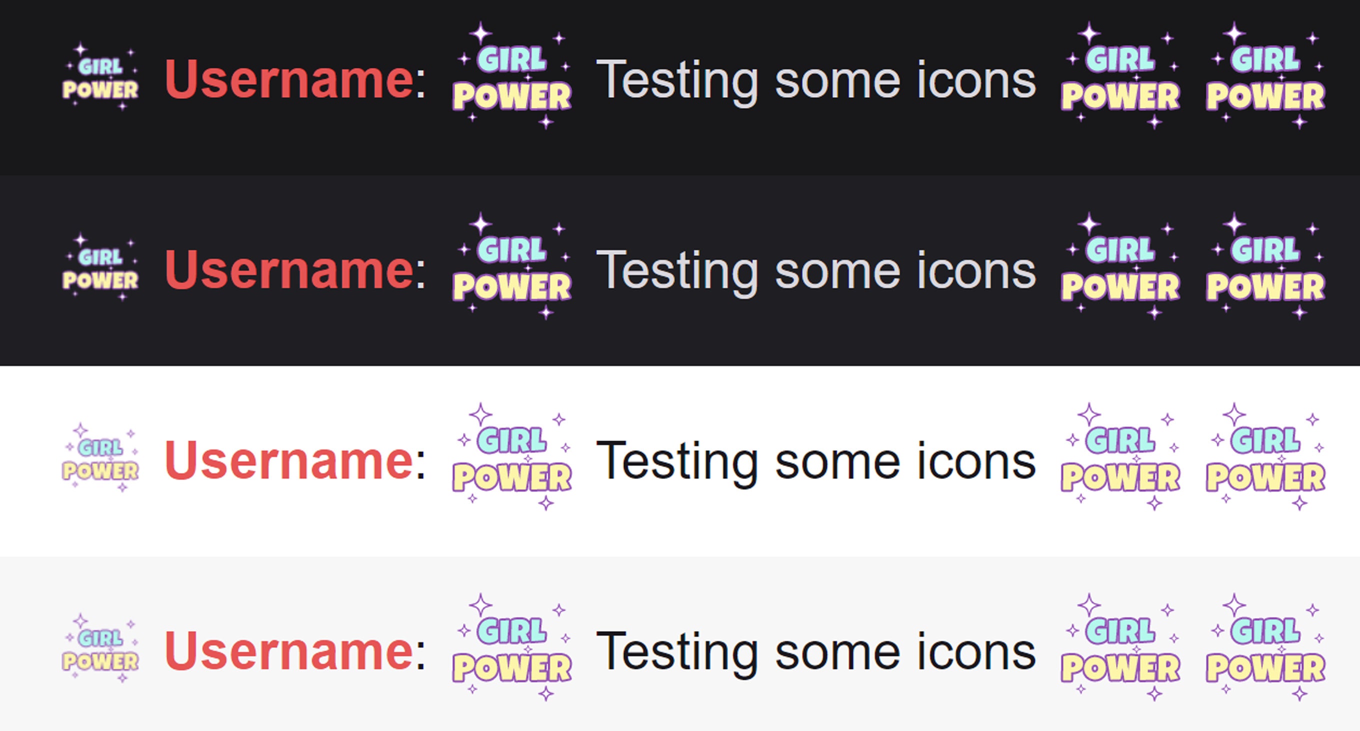 Twitch Girl Power Emote / Girl Power / Pastel / Kawaii / - Etsy