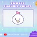 Chicken Twitch Emote / Kawaii / Streamer / Streamer Graphics - Etsy