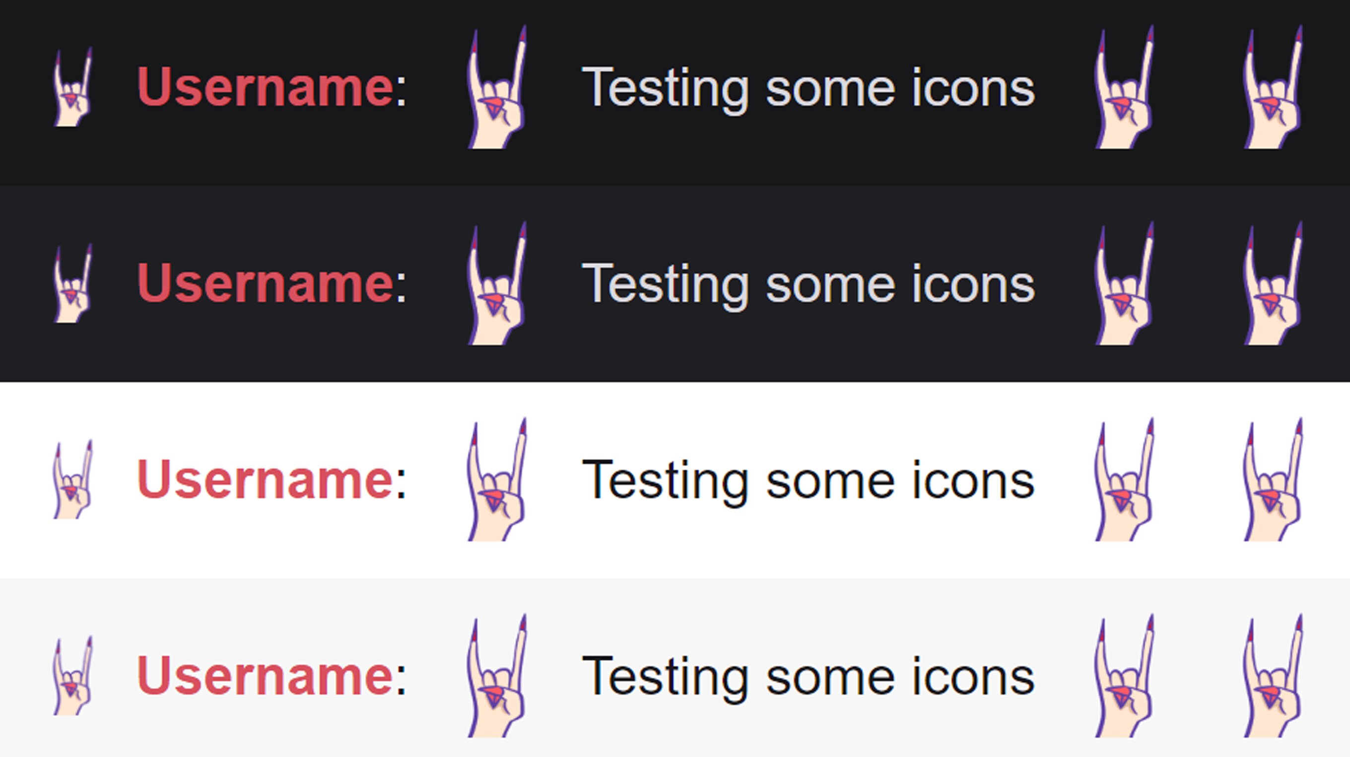 Rock Hand Twitch Emote / Twitch Emote / Kawaii / Streamer / Streamer ...