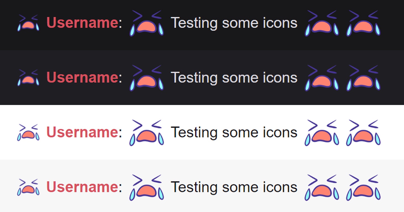 Crying Face Twitch Emote / Twitch Emote / Kawaii / Streamer / Streamer ...
