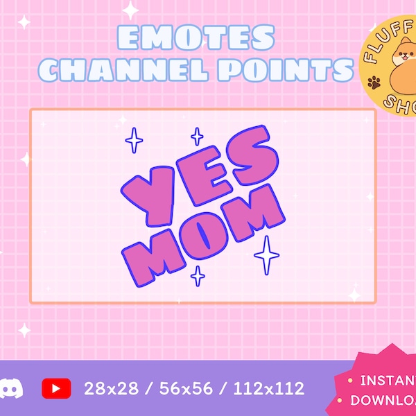 Yes Mommy Emotes - Etsy Australia