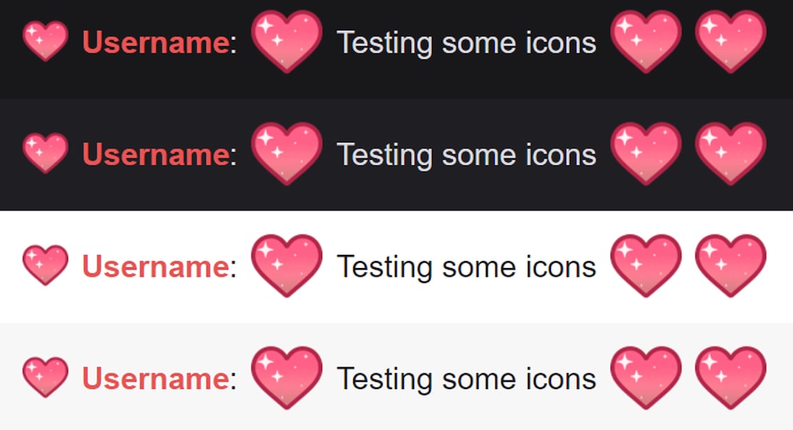 Heart Twitch Emote / Twitch Emote / Kawaii / Streamer / Streamer ...