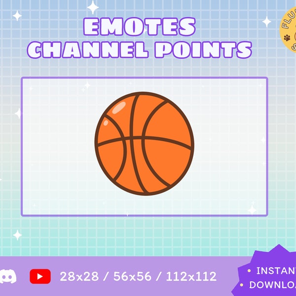 Basketball Twitch Sub Badges - Etsy UK