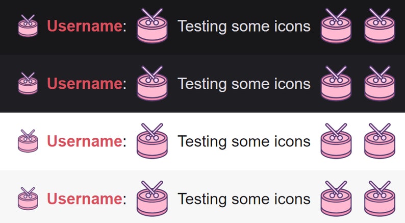 Drum Twitch Emote / Kawaii / Streamer / Streamer Graphics - Etsy