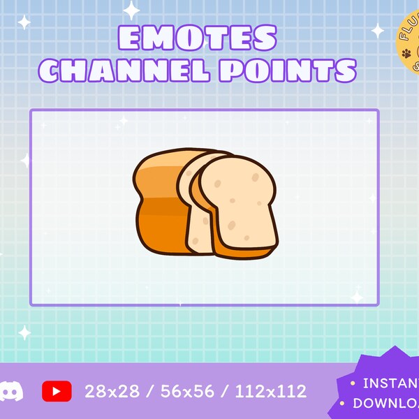 Kawaii Bread Emotes - Etsy Australia