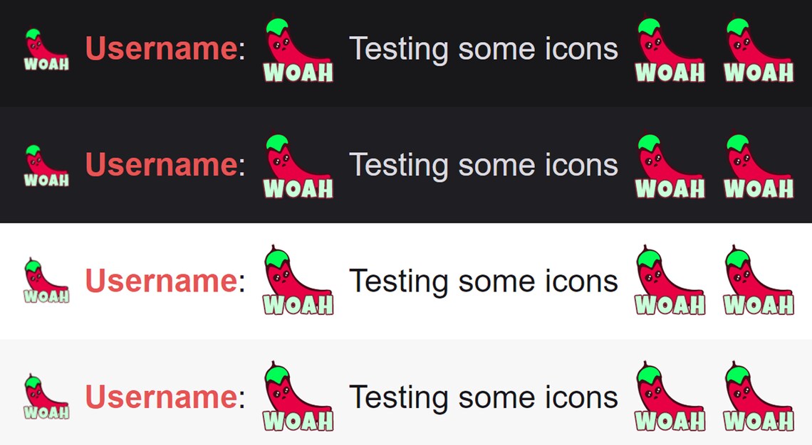 WOAH Twitch Emote / Kawaii / Streamer / Streamer Graphics | Etsy