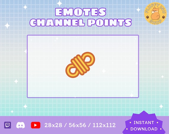 Rope Twitch Emote / Kawaii / Streamer / Streamer Gráficos - Etsy España