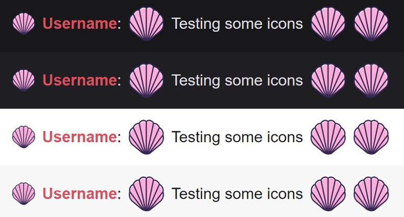 Seashell Twitch Emote / Kawaii / Streamer / Streamer Graphics - Etsy