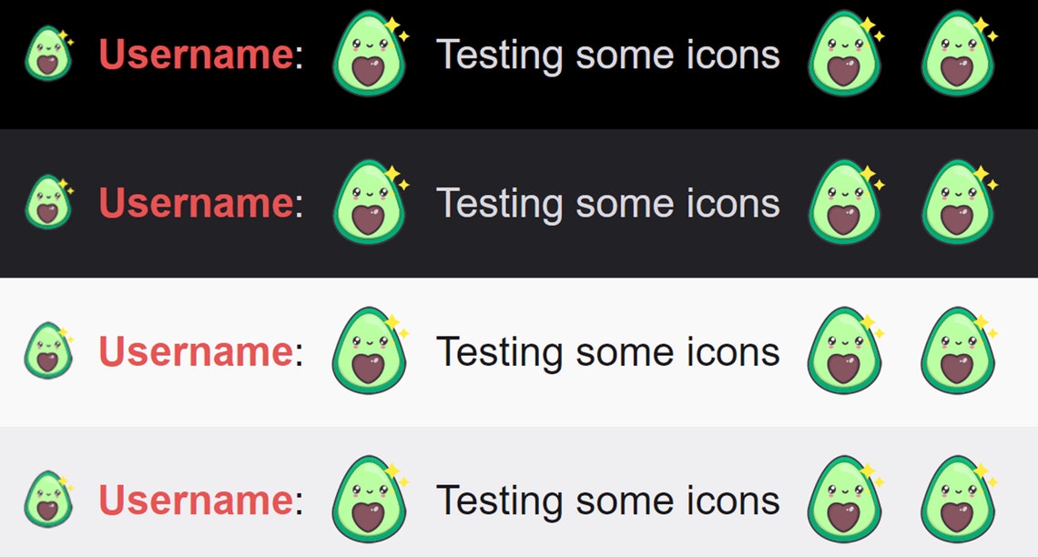 Cute Avocado Emote/ Twitch Emote / Youtube Emote / Discord Emote ...