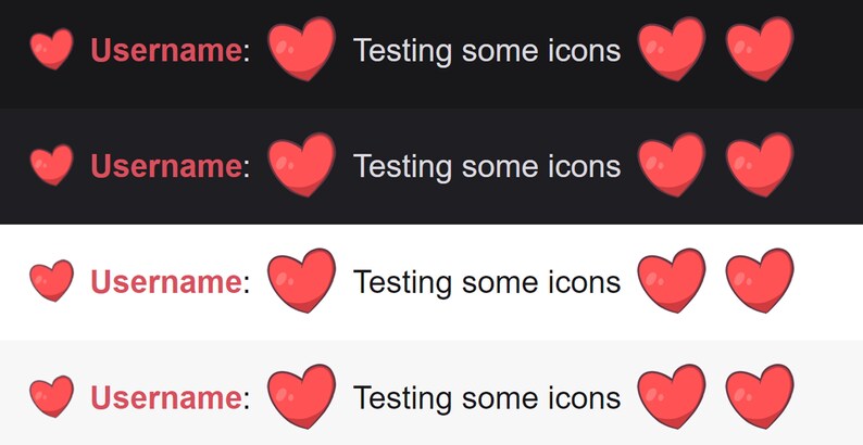Twitch Heart Emote / Kawaii / Streamer / Streamer Graphics - Etsy