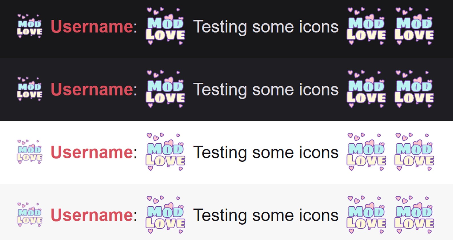 Mod Love Twitch Emote / Mod Love / Pastel / Kawaii / Streamer ...