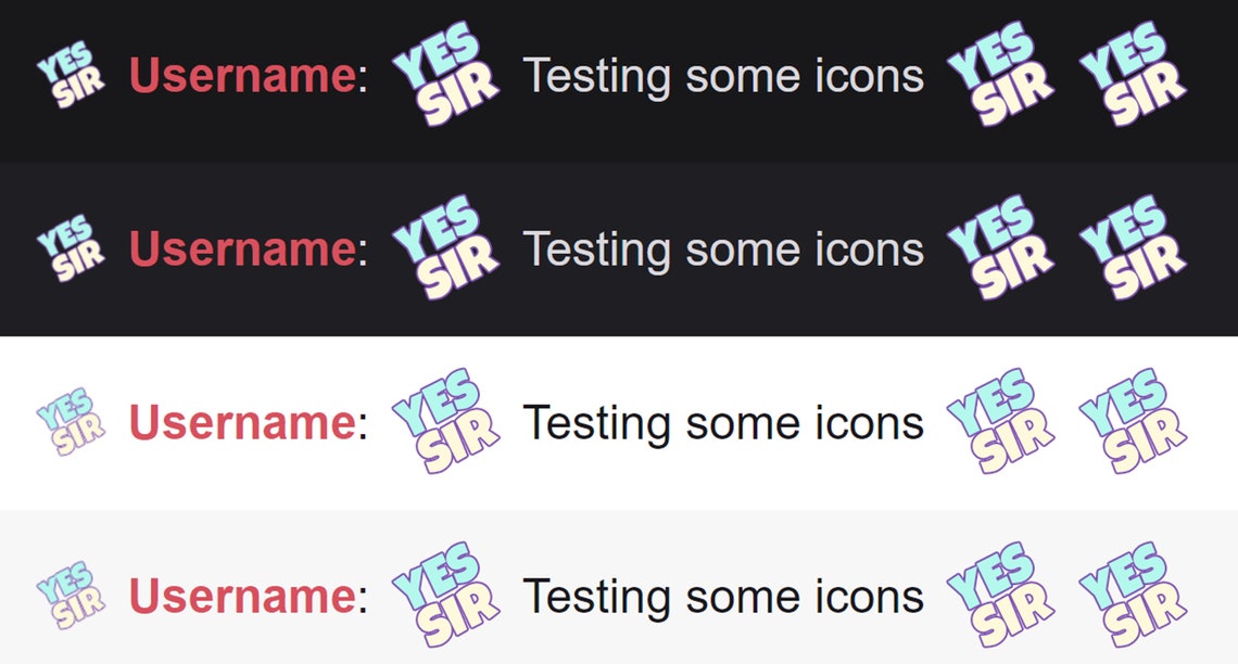 Yes Sir Twitch Emote / Yes Sir / Pastel / Kawaii / Streamer / Streamer ...