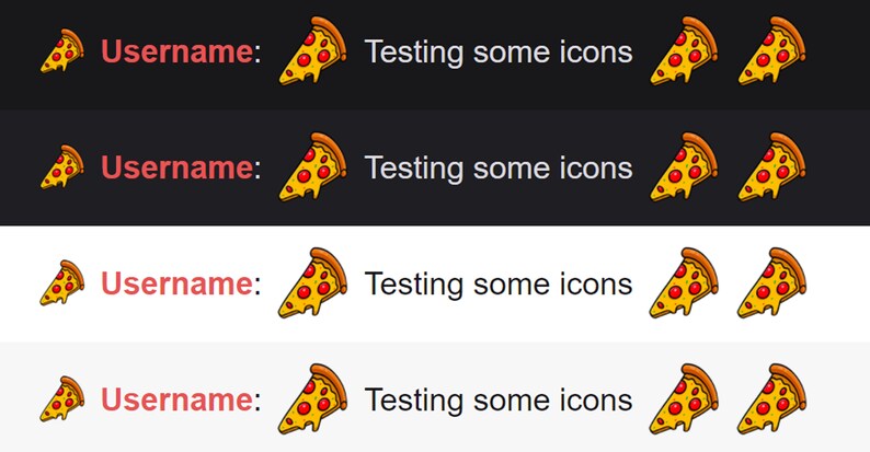 Twitch Pizza Emote / Pizza / Kawaii / Streamer / Streamer Graphics ...