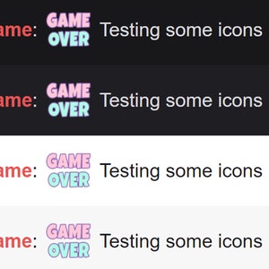 Twitch Game Over Emote / Game Over / Pastel / Kawaii / Streamer ...