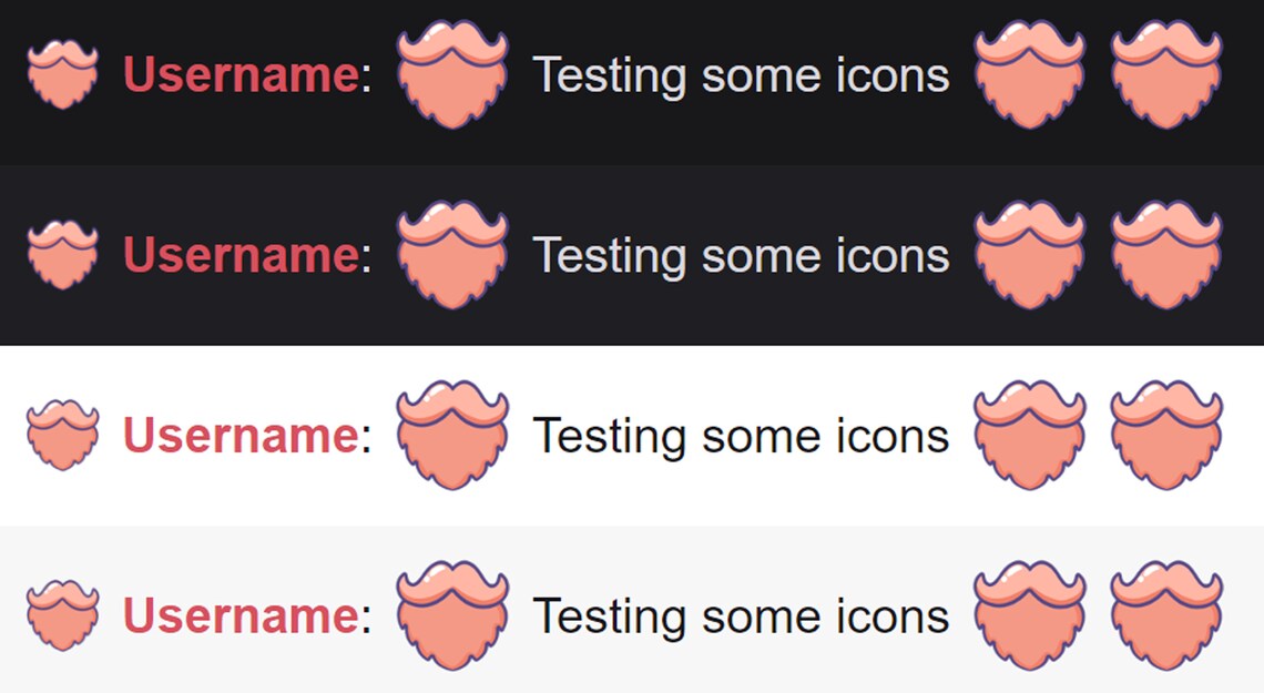 Beard Twitch Emote / Twitch Emote / Kawaii / Streamer / Streamer ...