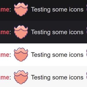 Beard Twitch Emote / Twitch Emote / Kawaii / Streamer / Streamer ...