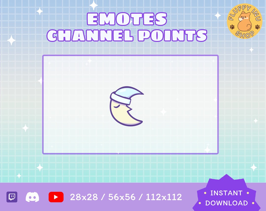 Sleep Twitch Emote / Kawaii / Streamer / Streamer Graphics - Etsy