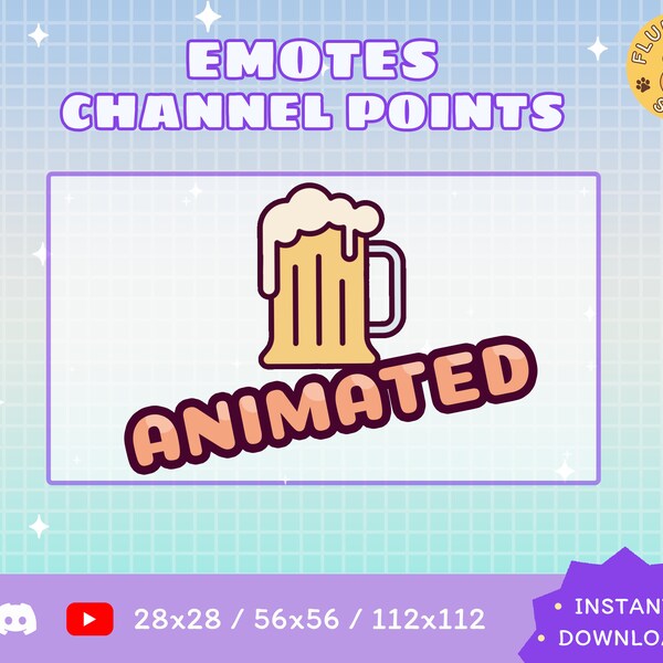 Twitch Animated Beer Emotes - Etsy