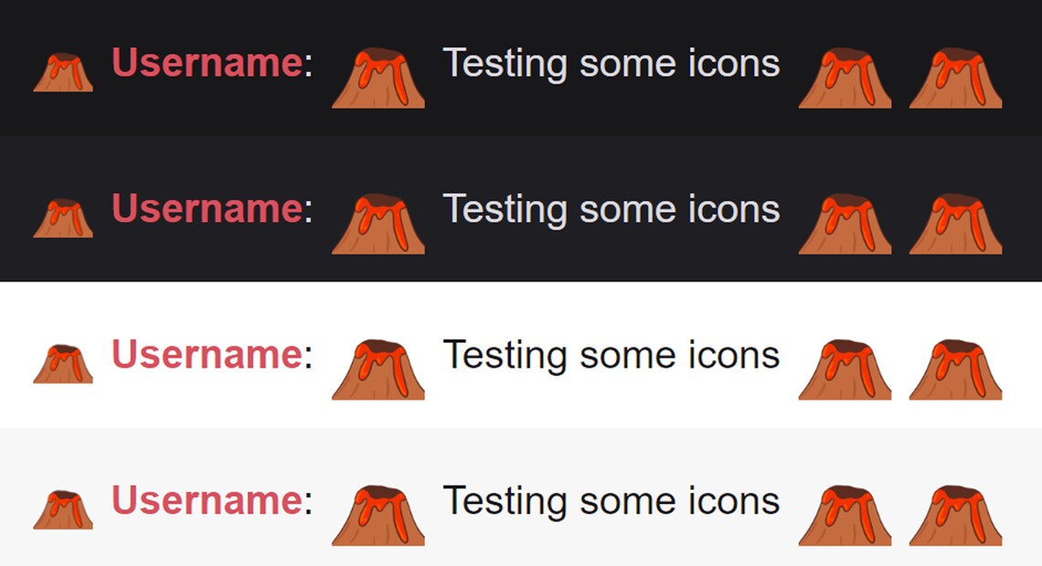 Volcano Twitch Emote / Kawaii / Streamer / Streamer Graphics - Etsy
