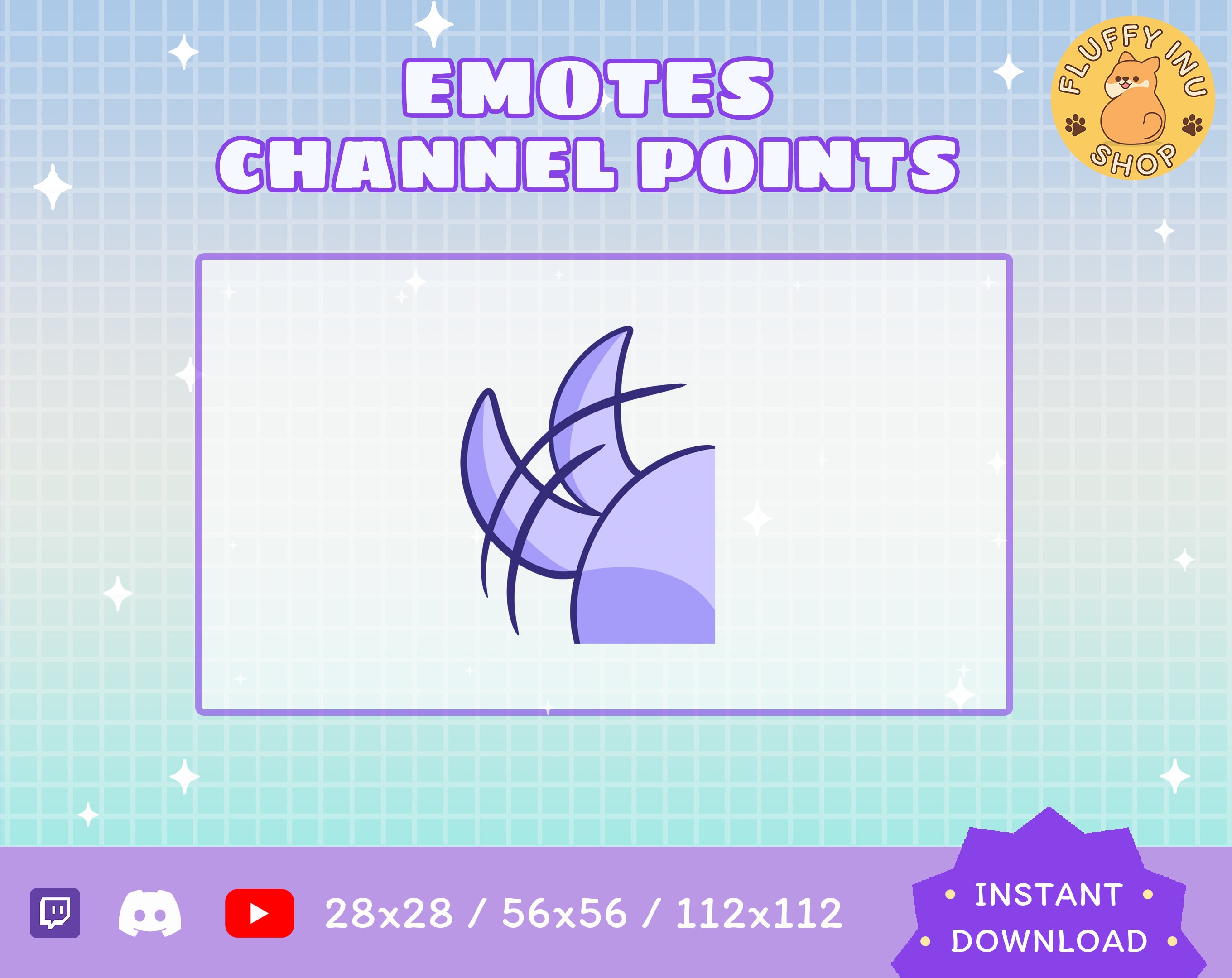 Wagging Tail Twitch Emote / Twitch Emote / Kawaii / Streamer / Streamer ...