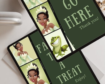 Baby Tiana Favors Sign, Baby Tiana Please Take One Sign, the Princess ...