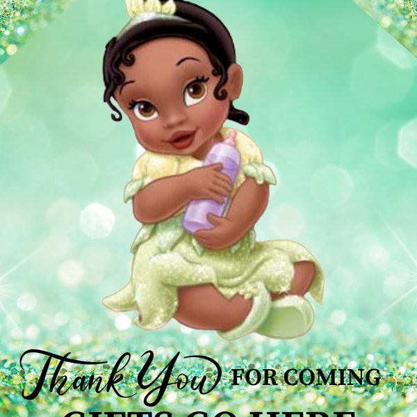 Princess and the Frog Baby Png - Etsy