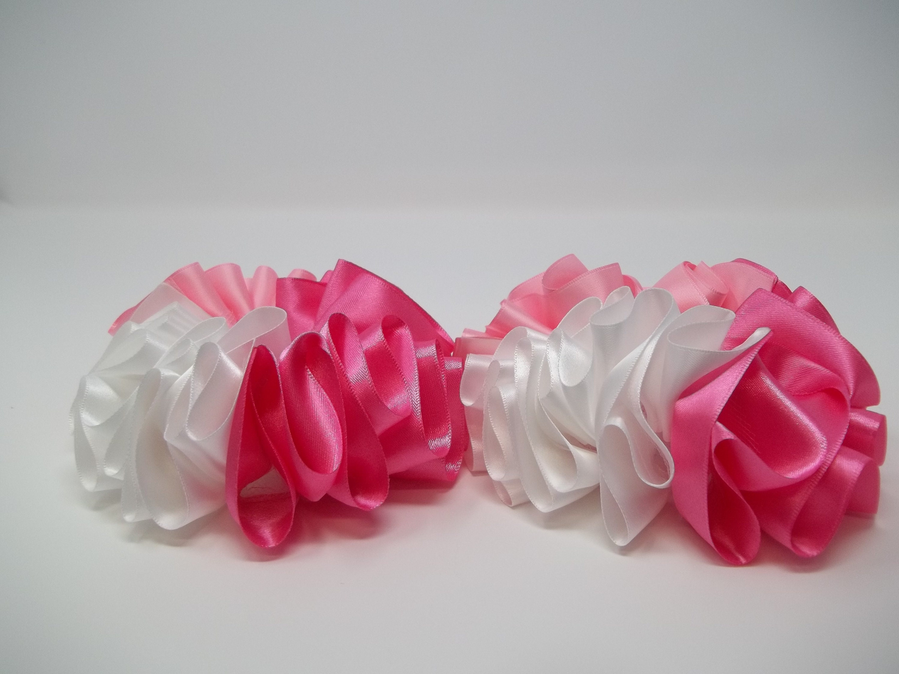 Girls Pink Hot Pink and White Ruffle Tutu Socks/toddler Ruffle - Etsy