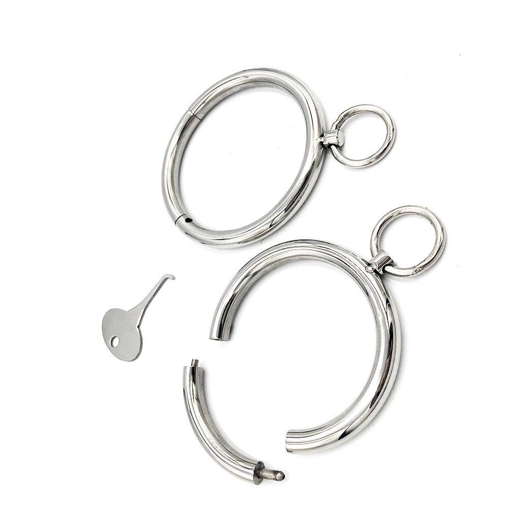Simple Elegant Silver Collar Handcuffs Anklecuffs Set - Etsy