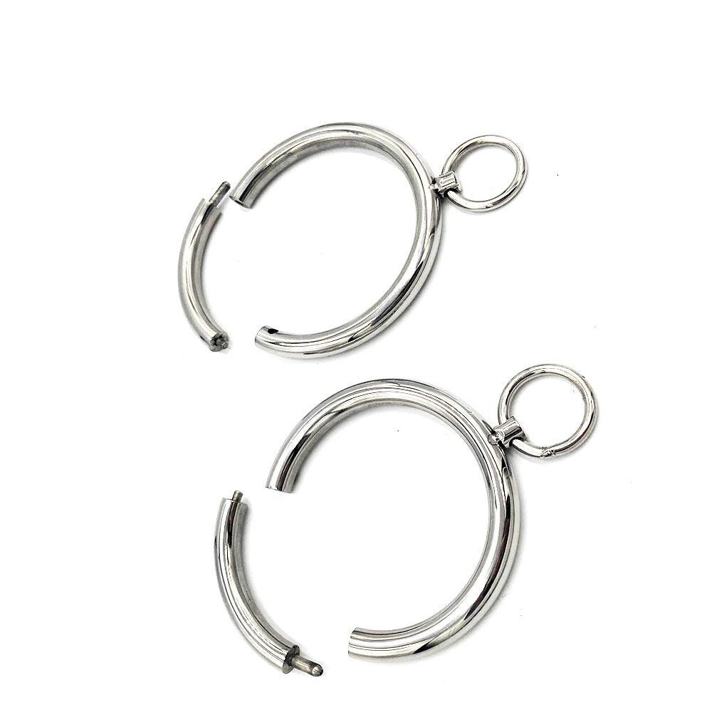 Simple Elegant Silver Collar Handcuffs Anklecuffs Set - Etsy