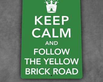 Yellow Brick Road Sign - Etsy