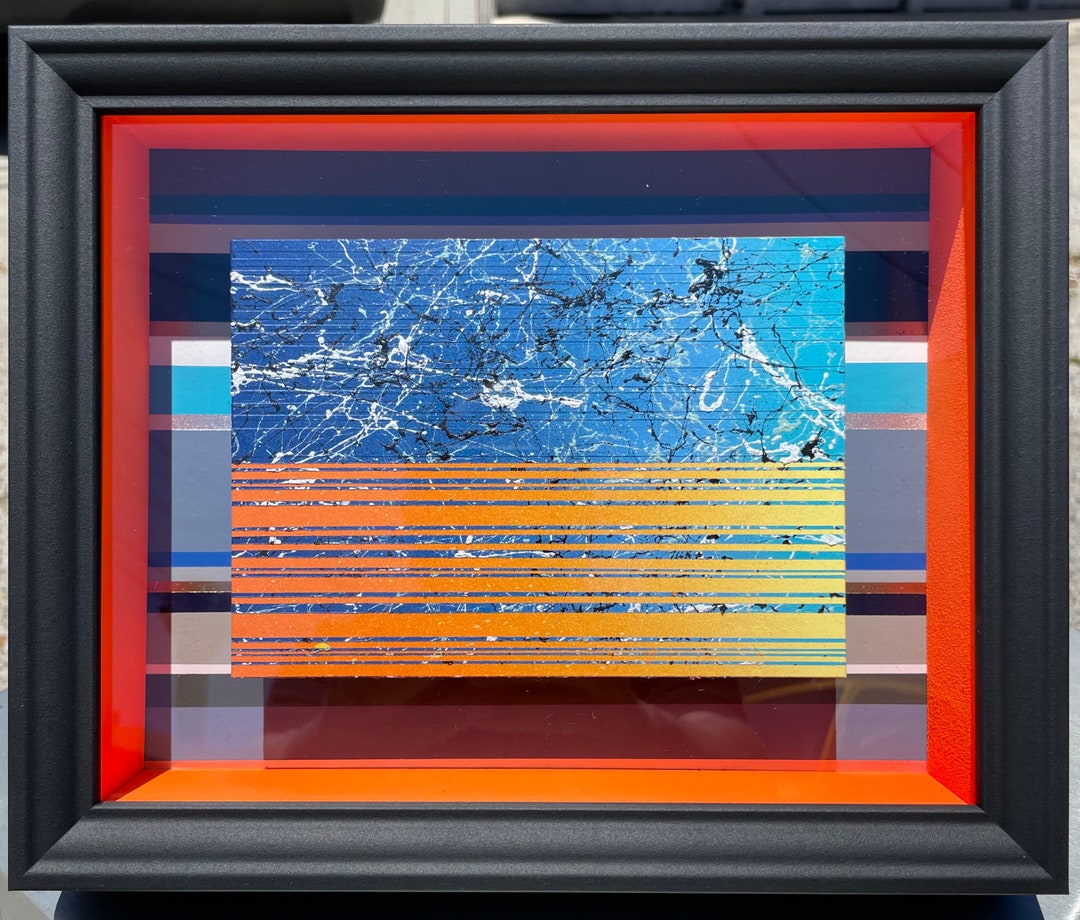 Modern Geo Metric Art - Etsy