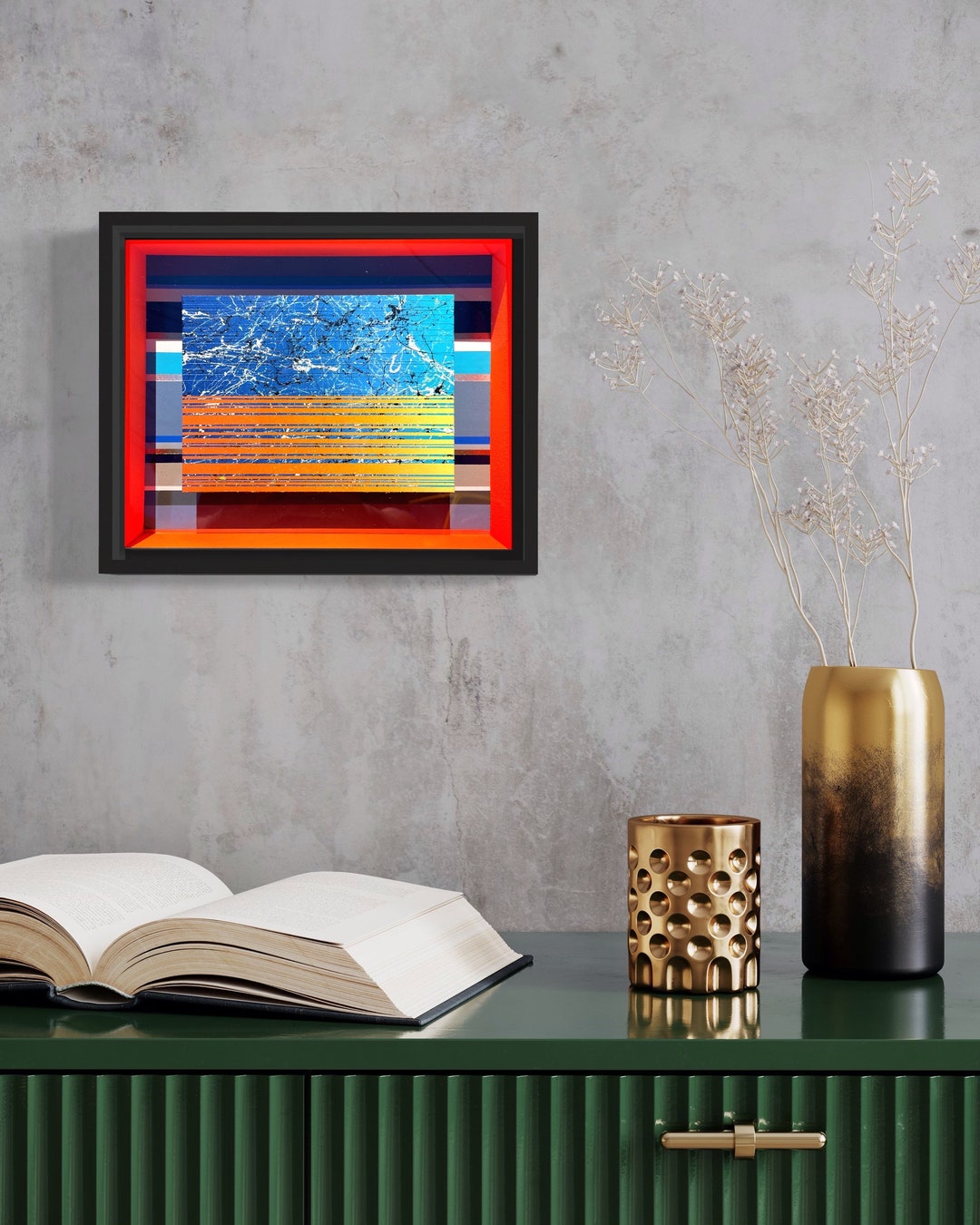 Modern Geo Metric Art - Etsy