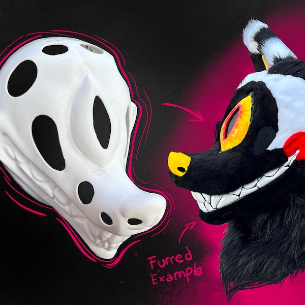 Skulldog Fursuit - Etsy