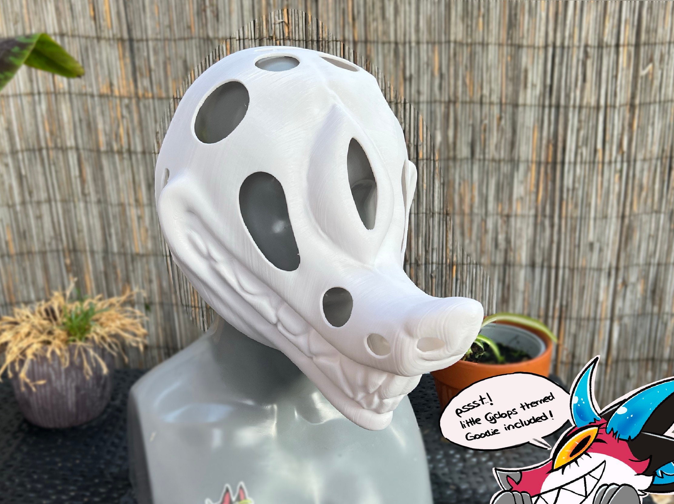 Fursuit Cíclope Fursuit Cabeza Base - Etsy México
