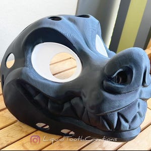 Toothy Hyena Fursuit Head Base - Etsy