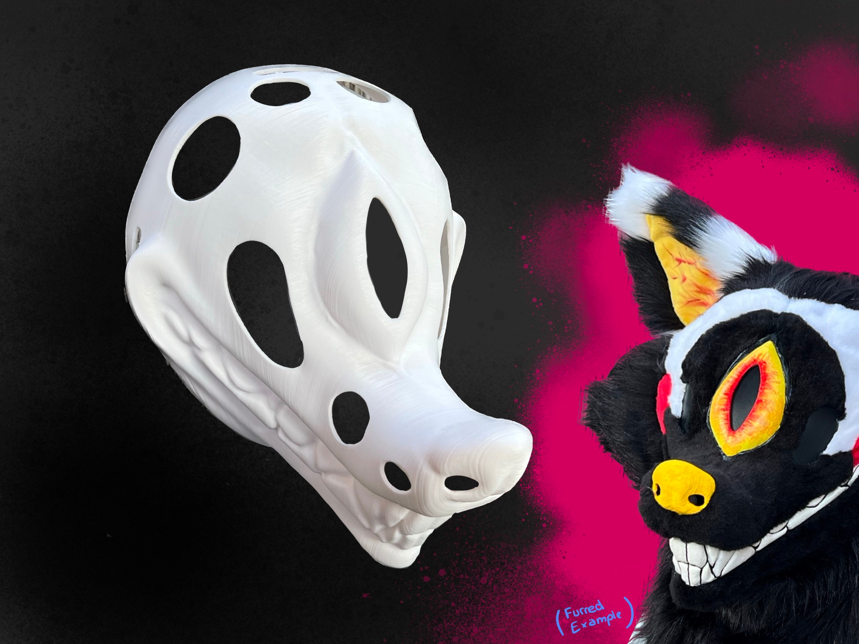 Fursuit Cíclope Fursuit Cabeza Base - Etsy México
