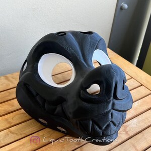 Toothy Hyena Fursuit Head Base - Etsy