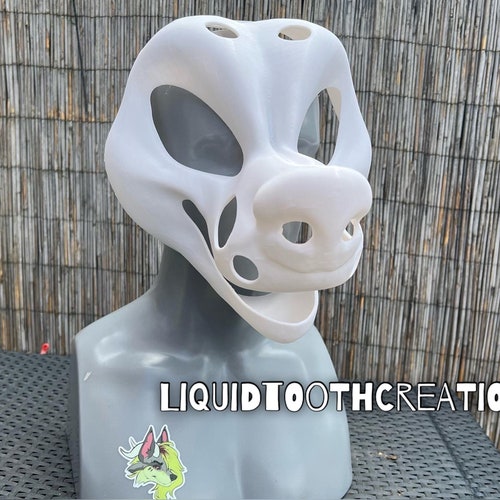 Furry Fursuit Head Base Axolotl Base Moving Jaw 3d Druck - Etsy