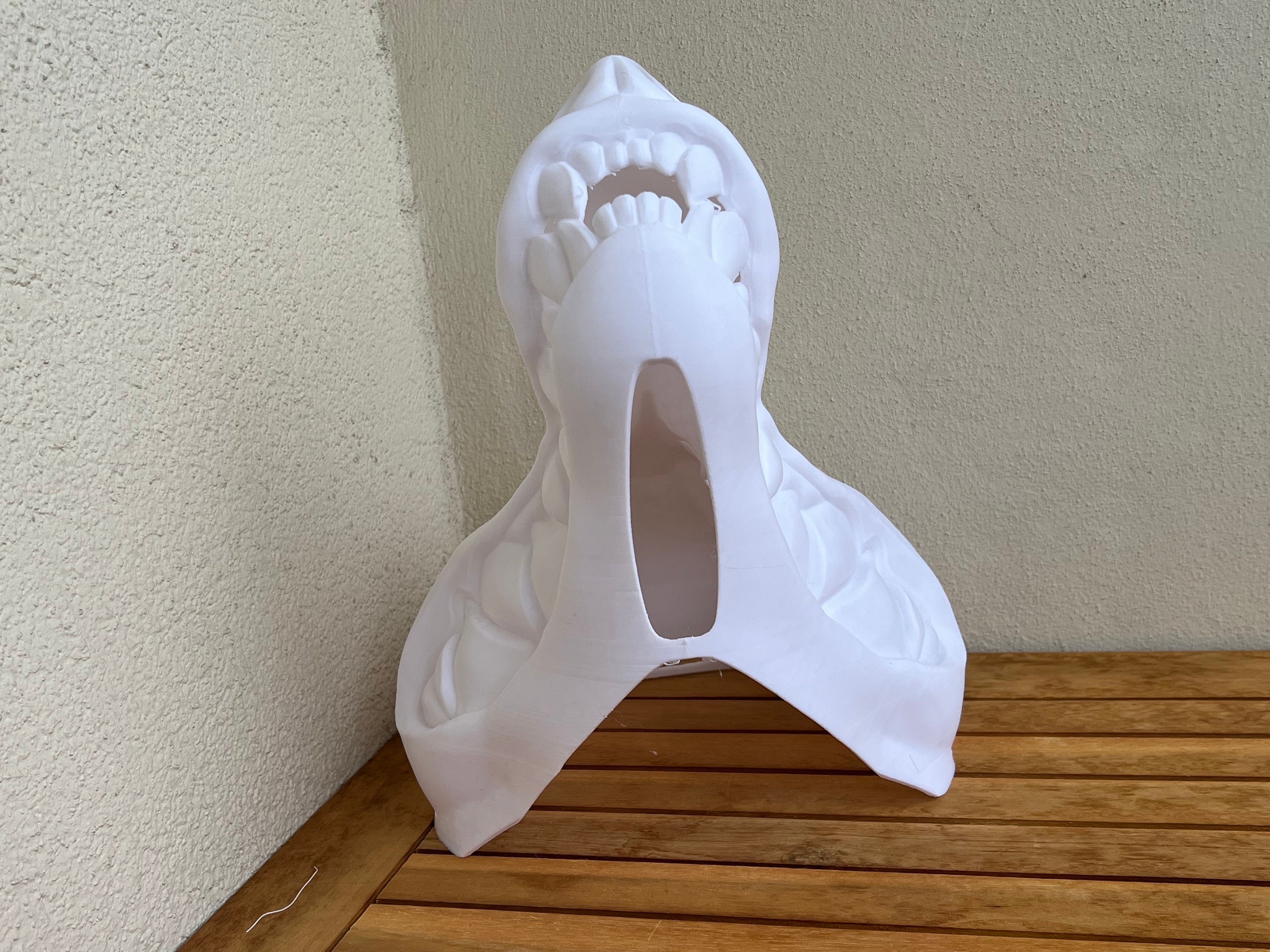 Toothy 3D Printed Fursuit Head Base - Etsy