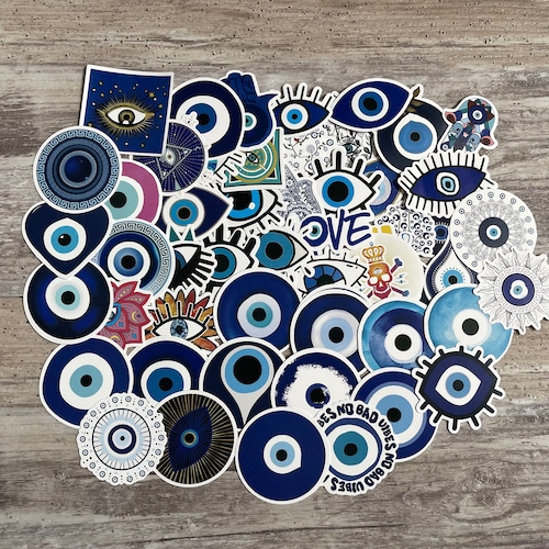Evil Eye Sticker Pack 102050 Hydro Flask Sticker Stickers - Etsy