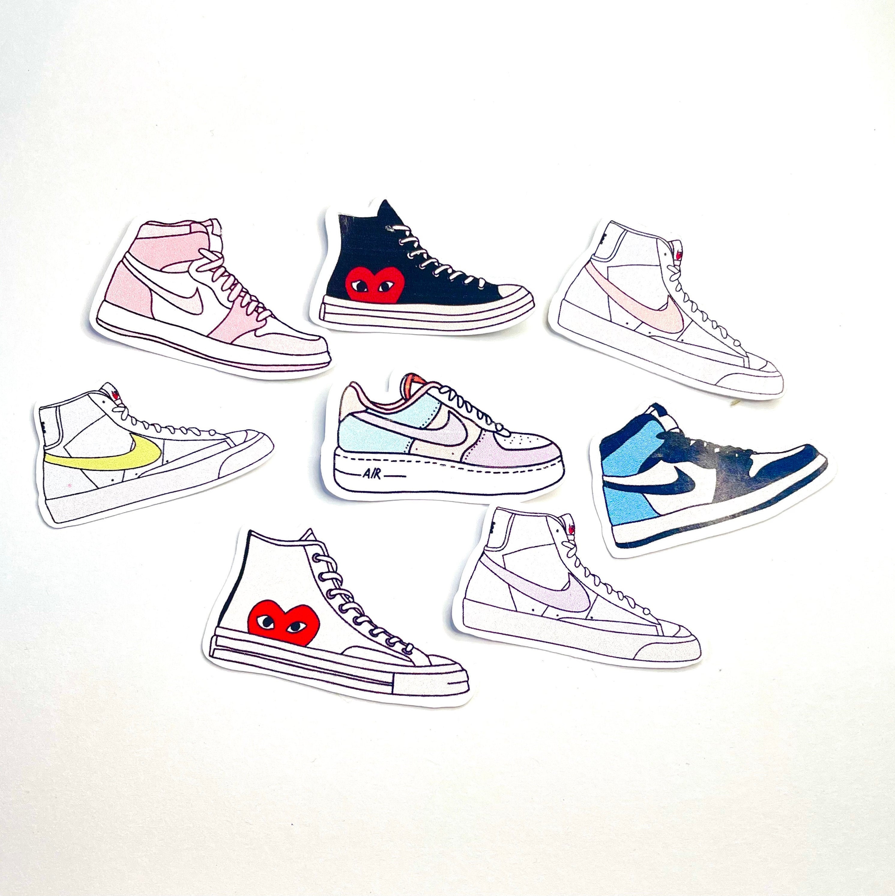 Electronics & Accessories Laptop Blazer Shoes Sticker Pack Aesthetic ...