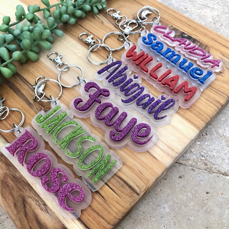 Personalized Name Tag for Bag Personalized Name for Backpack - Etsy