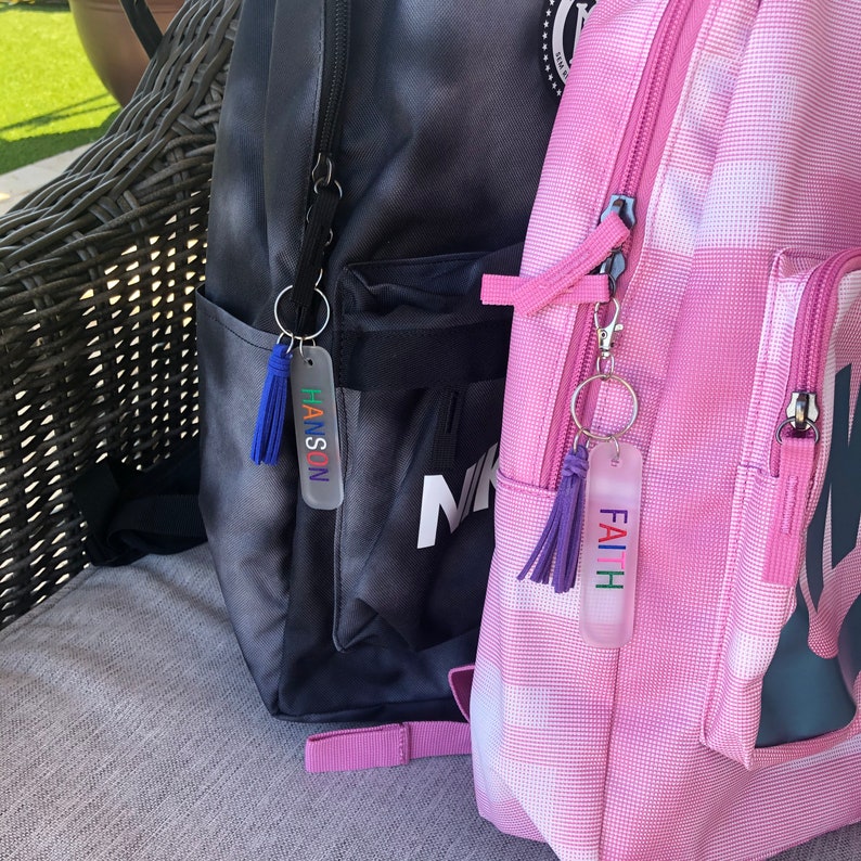 Personalized Name Tag for Bag Personalized Name for Backpack - Etsy