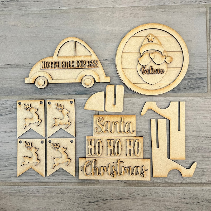 Diy Wood Decor Kit - Etsy